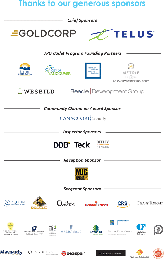 sponsors – Vancouver Police Foundation
