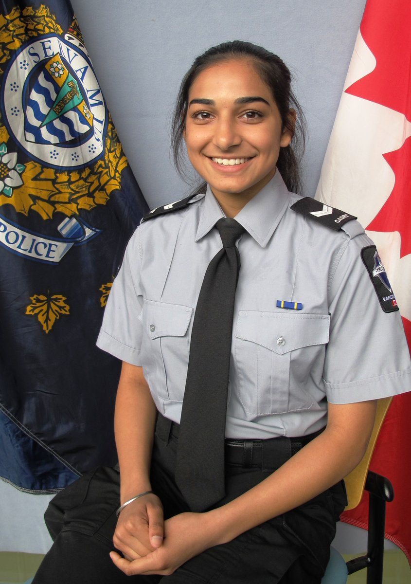 The Future Looks Bright for VPD Cadet Jasleen Bahia – Vancouver Police ...