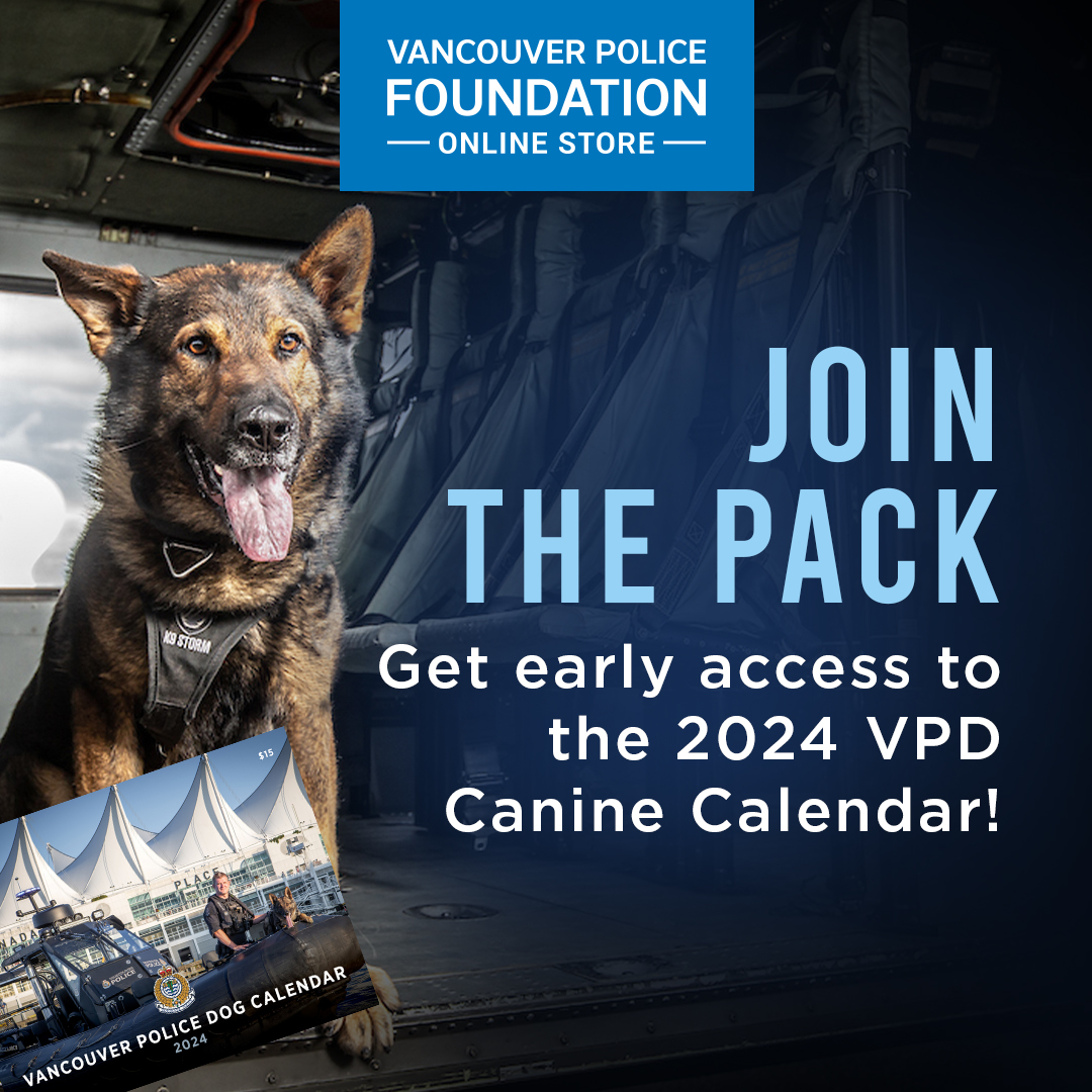 Support the VPD Canine Unit – Vancouver Police Foundation